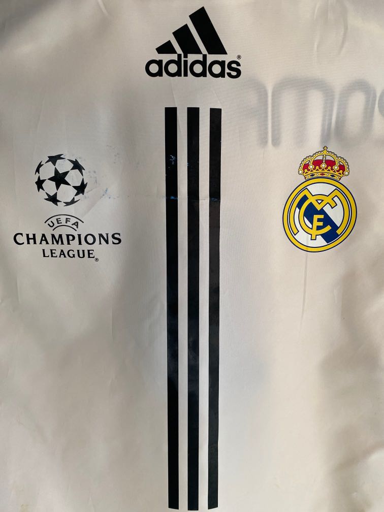 Adidas Real Madrid UCL home kit, Men's Fashion, Activewear on Carousell