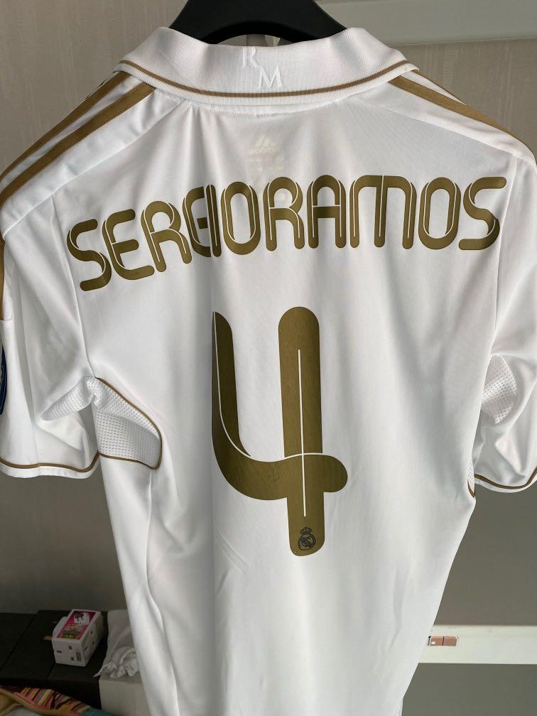 Adidas Real Madrid UCL home kit, Men's Fashion, Activewear on Carousell