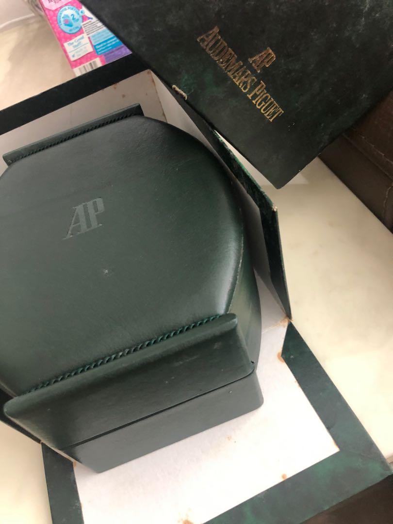 Audemars Piguet Leather Watch Box AP Box, Men's Fashion, Watches on ...