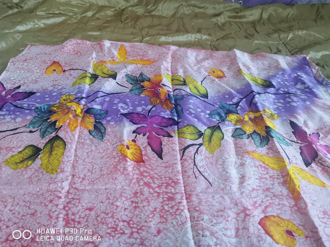 BEAUTIFUL BATIK SILK TEXTILE, Women's Fashion, Muslimah Fashion, Baju ...