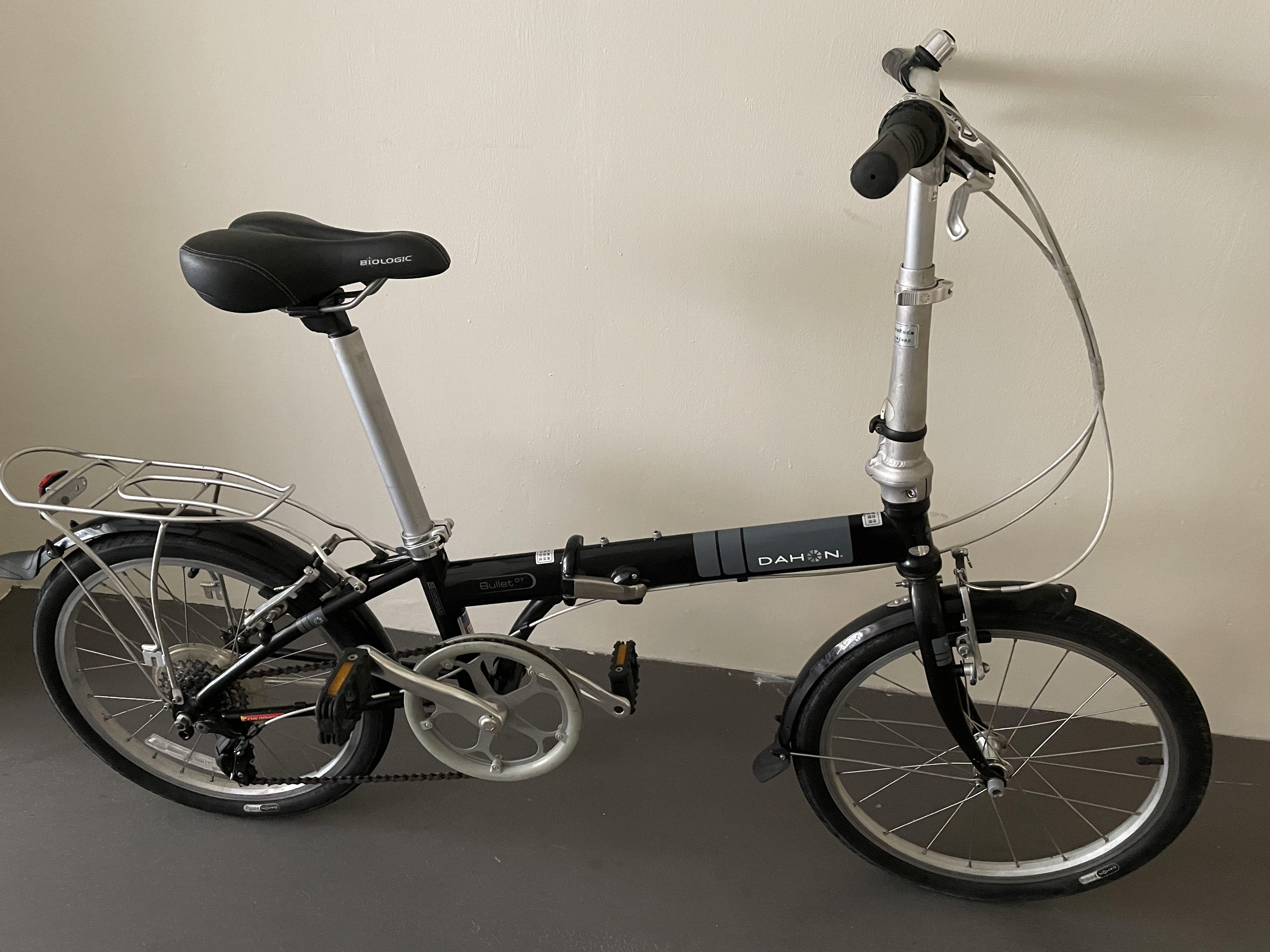 Dahon 7 Speed D7 folding bike,Chromoly folding bicycle, Sports Equipment, Bicycles & Parts ...