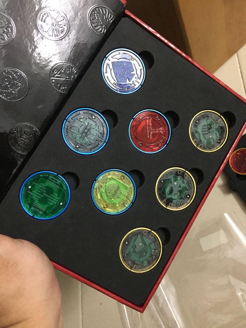 Dx Kamen Rider Ooo Medal Happy Birthday Set And Medal Booklet Hobbies And Toys Collectibles