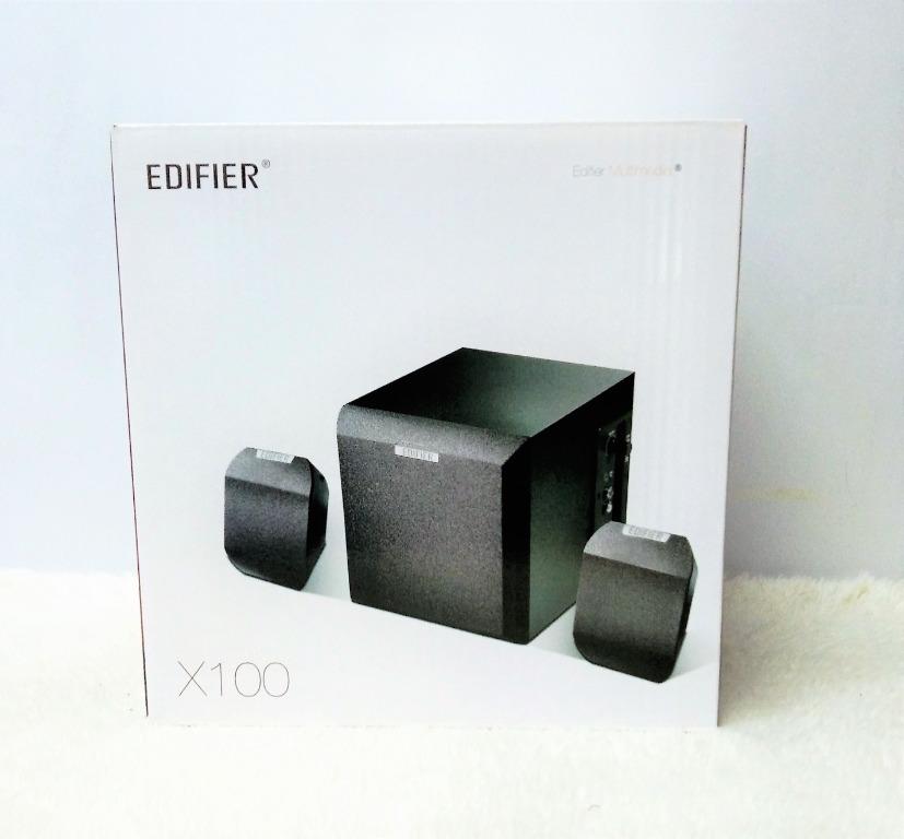 Edifier X100 Black Speaker | High performance 2.1 | Multimedia System ...