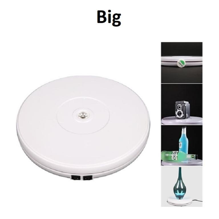 Electric 360 Degree Display Turntable (Motorized 360° Rotation Revolver ...