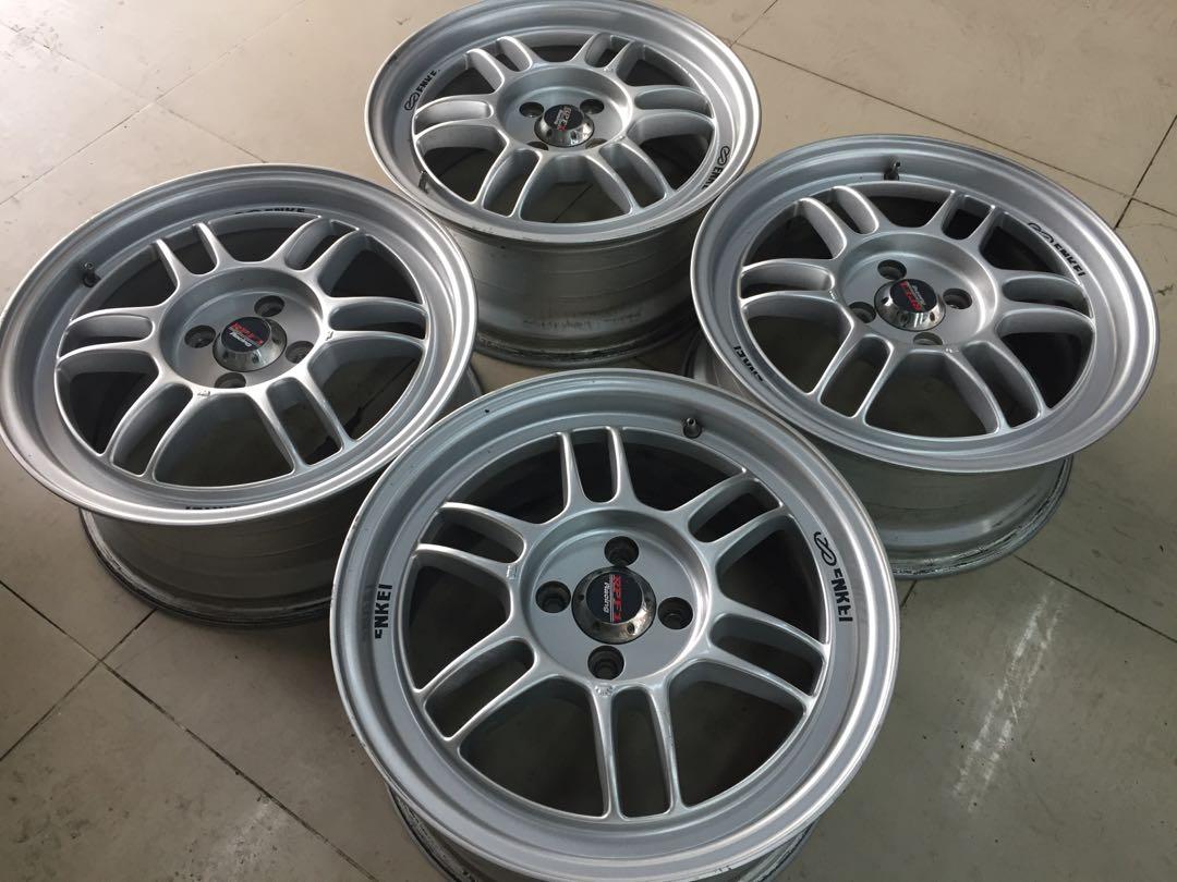 Enkei Rpf1 16x7jj pcd 100 et40 second wira myvi alza satria cal wsap ...