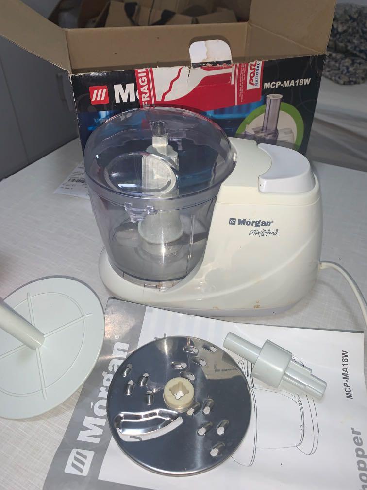 Food Chopper Morgan MCP-MA18w, TV & Home Appliances, Kitchen Appliances ...