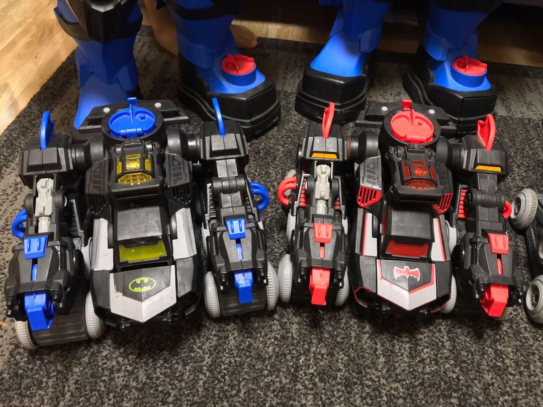 Imaginext Batbot set red and blue, Hobbies & Toys, Toys & Games on ...