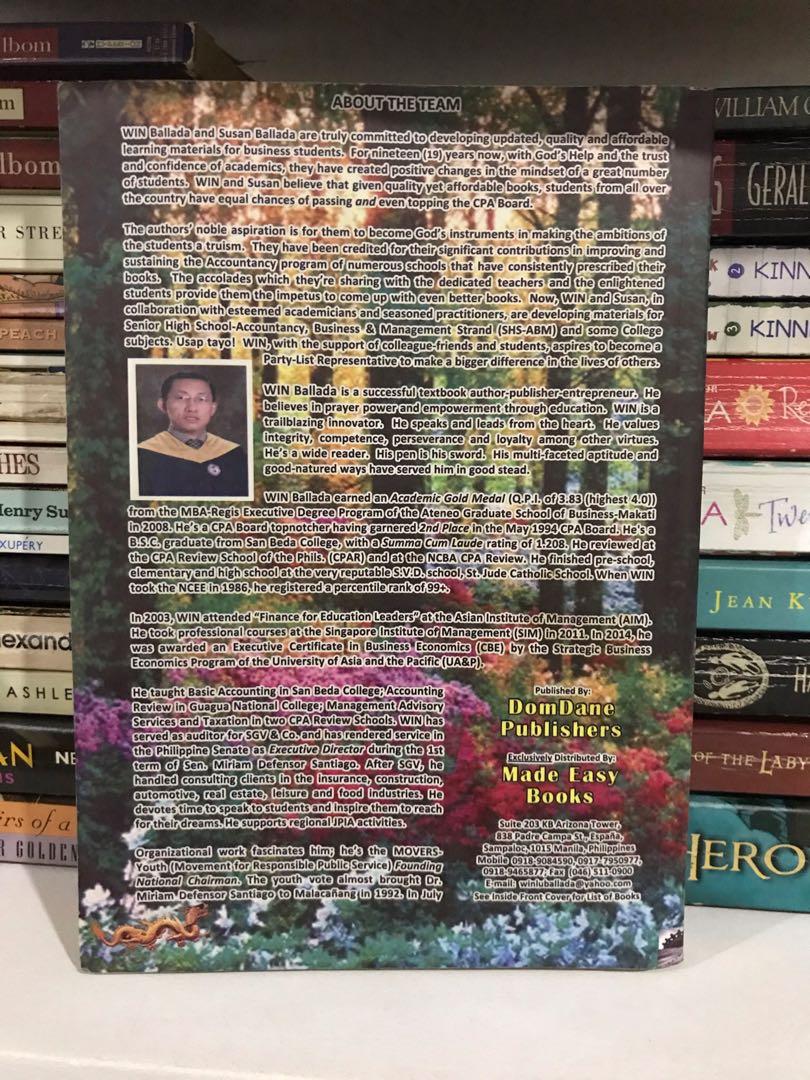 Income Taxation Made Easy (WIN Ballada, Susan Ballada): 2015 Issue ...