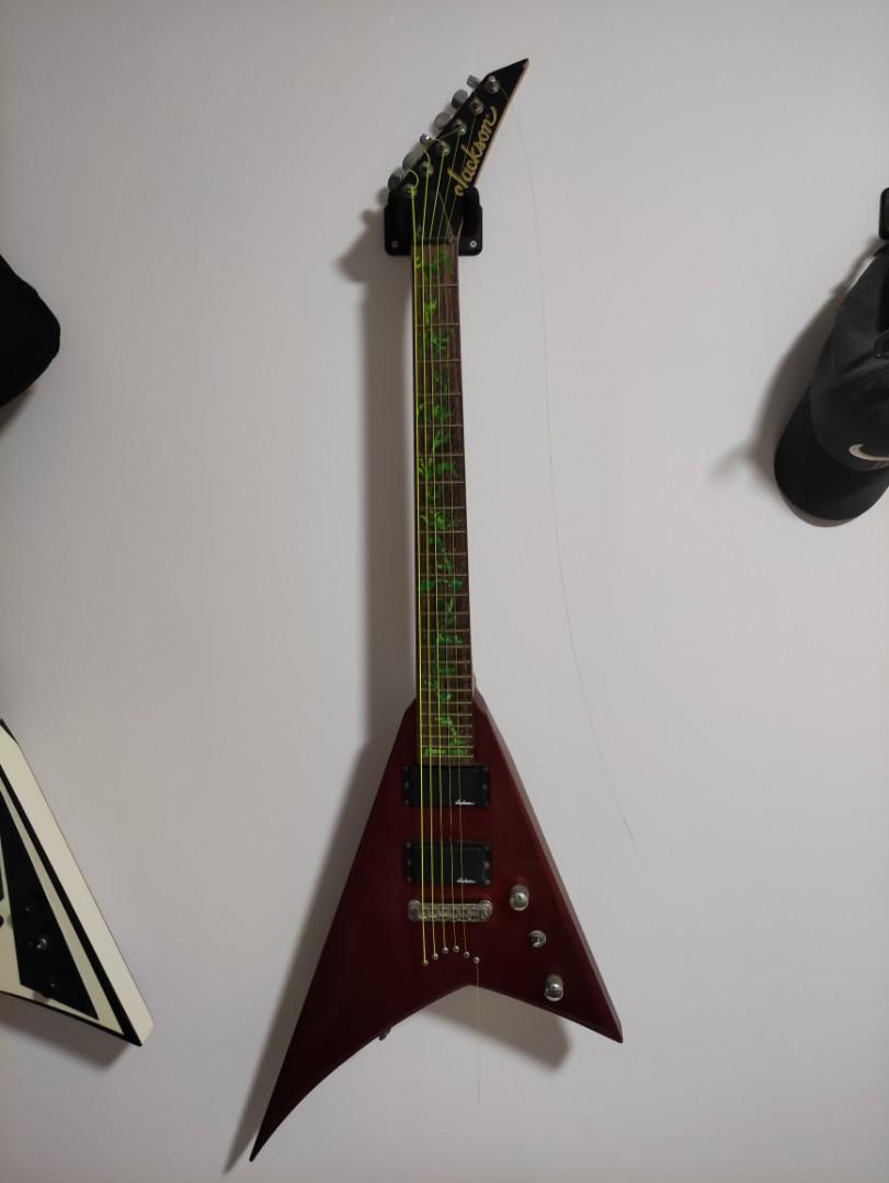 Jackson electric guitar js30 randy rhoads (rr) red, Hobbies & Toys ...