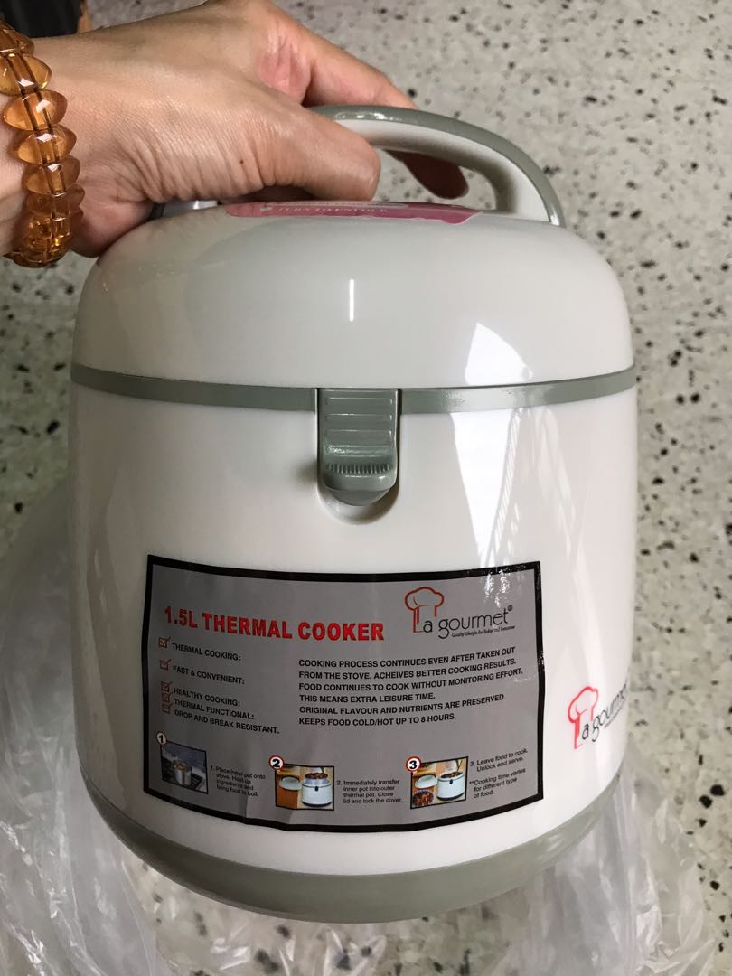 La Gourmet Thermal Wonder Cooker 1.5L, TV & Home Appliances, Kitchen ...