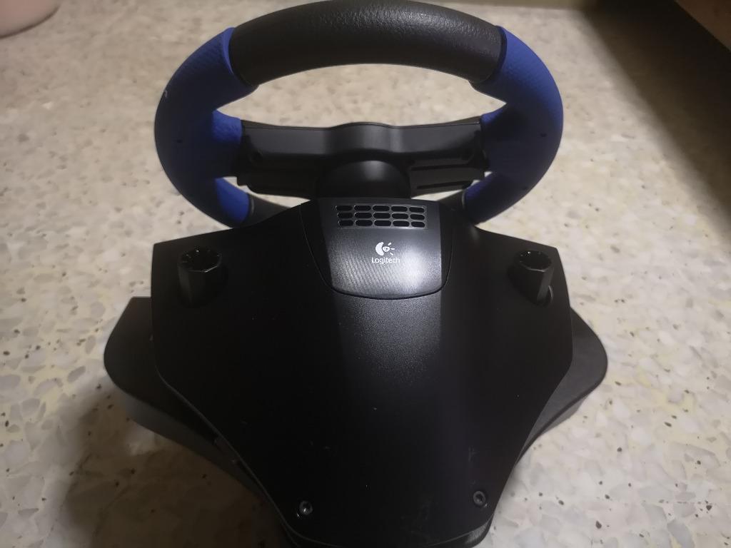 Logitech Driving Force EX Steering Wheel CHEAP, Video Gaming, Video ...
