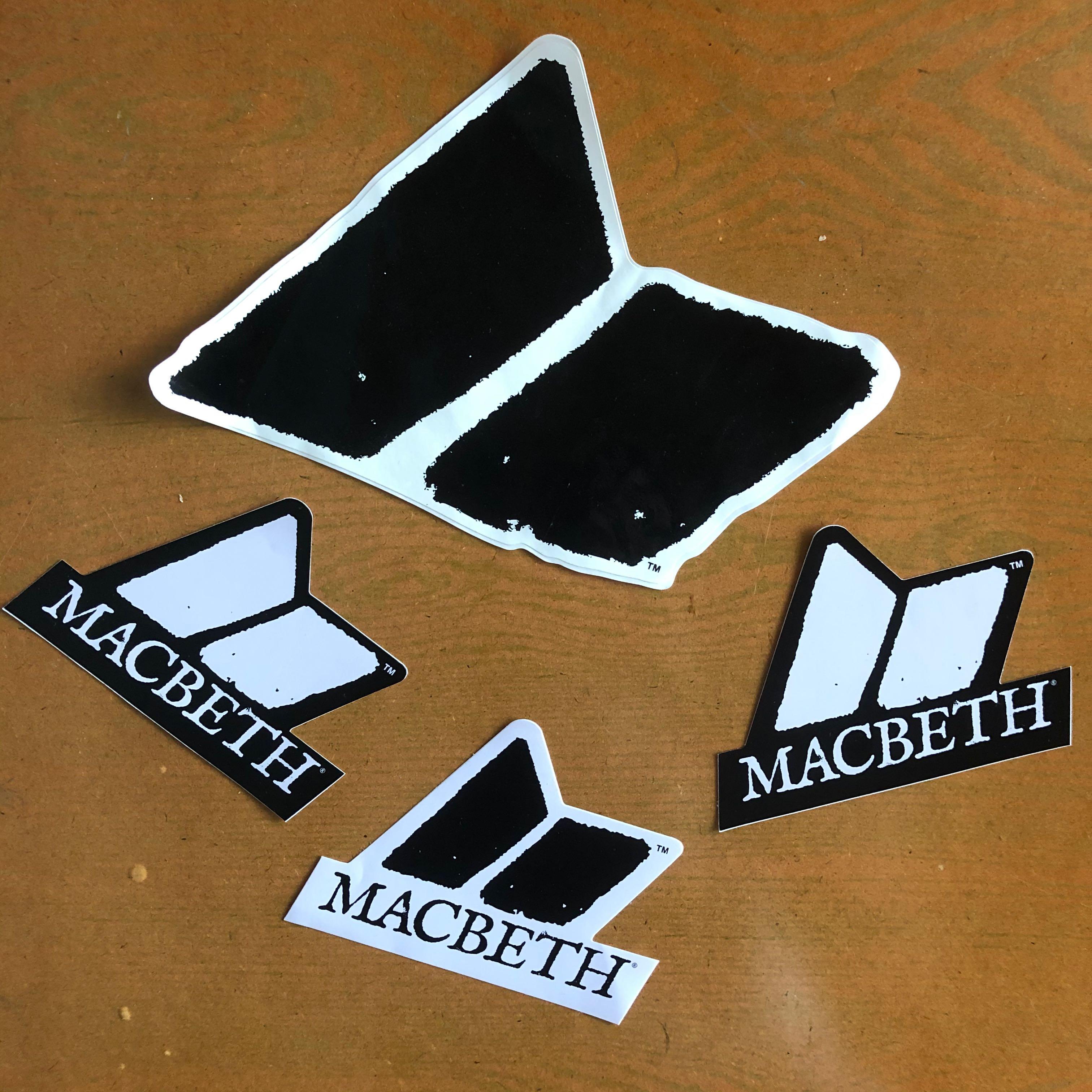 Macbeth sticker set, Hobbies & Toys, Books & Magazines, Religion Books ...