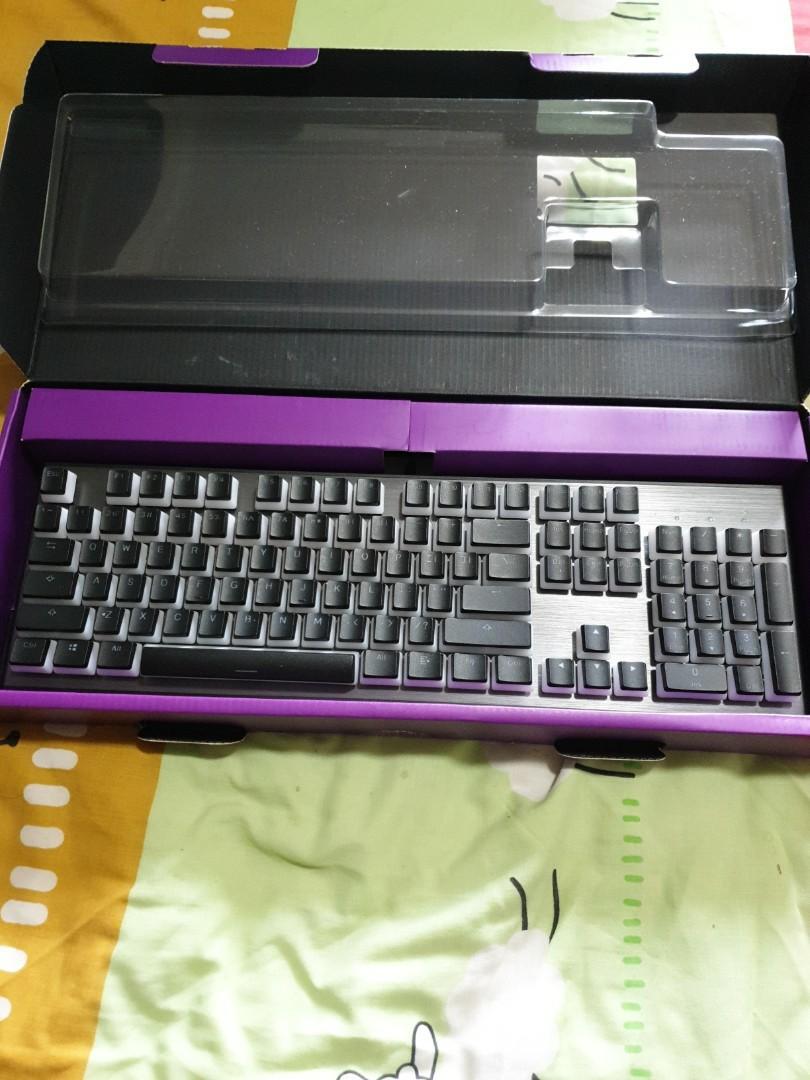 Mechanical Keyboard Cooler Master CK550 with original and pudding ...