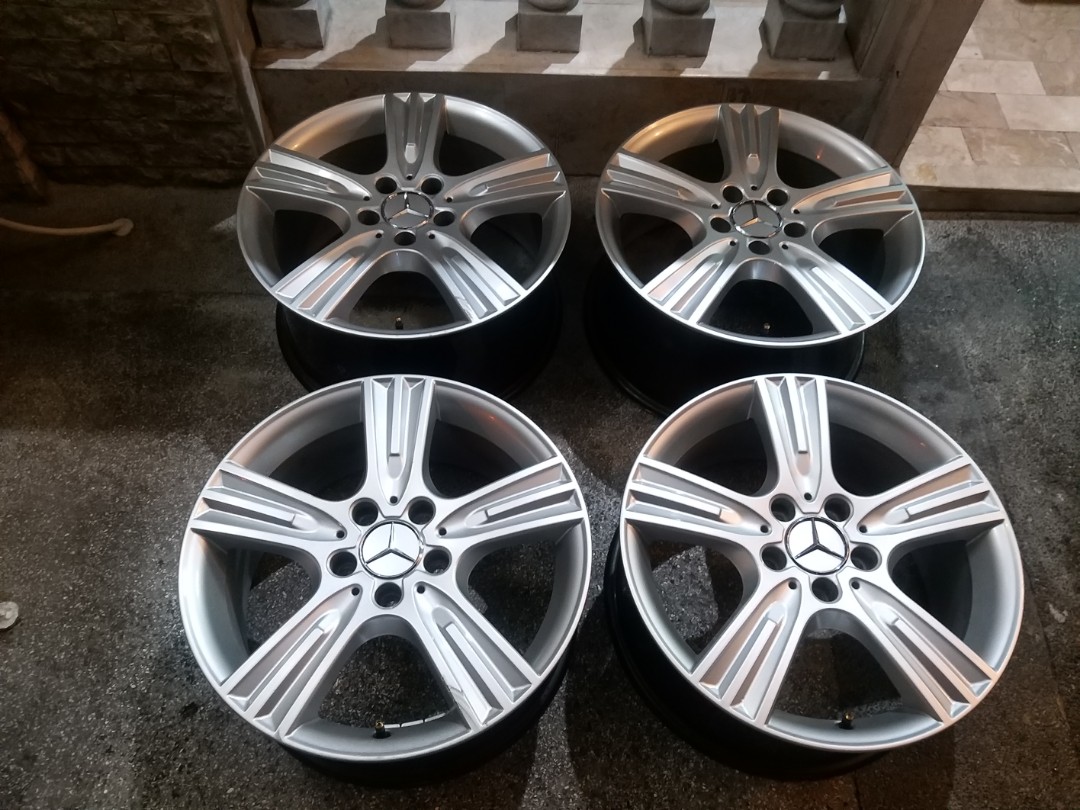 Mercedes benz mags, Car Parts & Accessories, Mags and Tires on Carousell