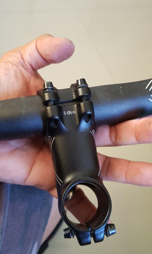 Merida stem and handlebar, Sports Equipment, Bicycles & Parts, Bicycles ...