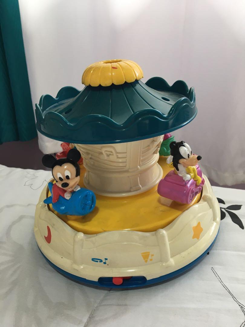 Mickey musical carousel, Babies & Kids, Infant Playtime on Carousell
