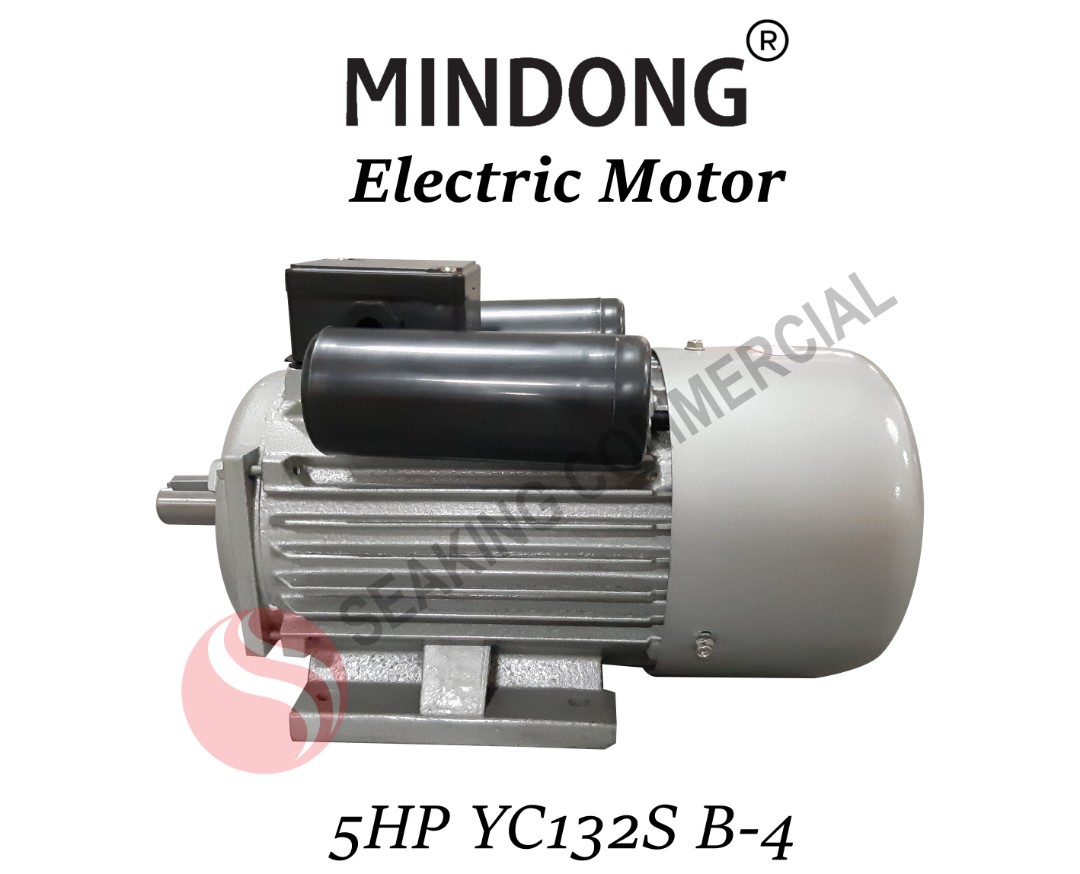 Mindong Electric Motor 5HP (100% Copper Winding), Commercial ...