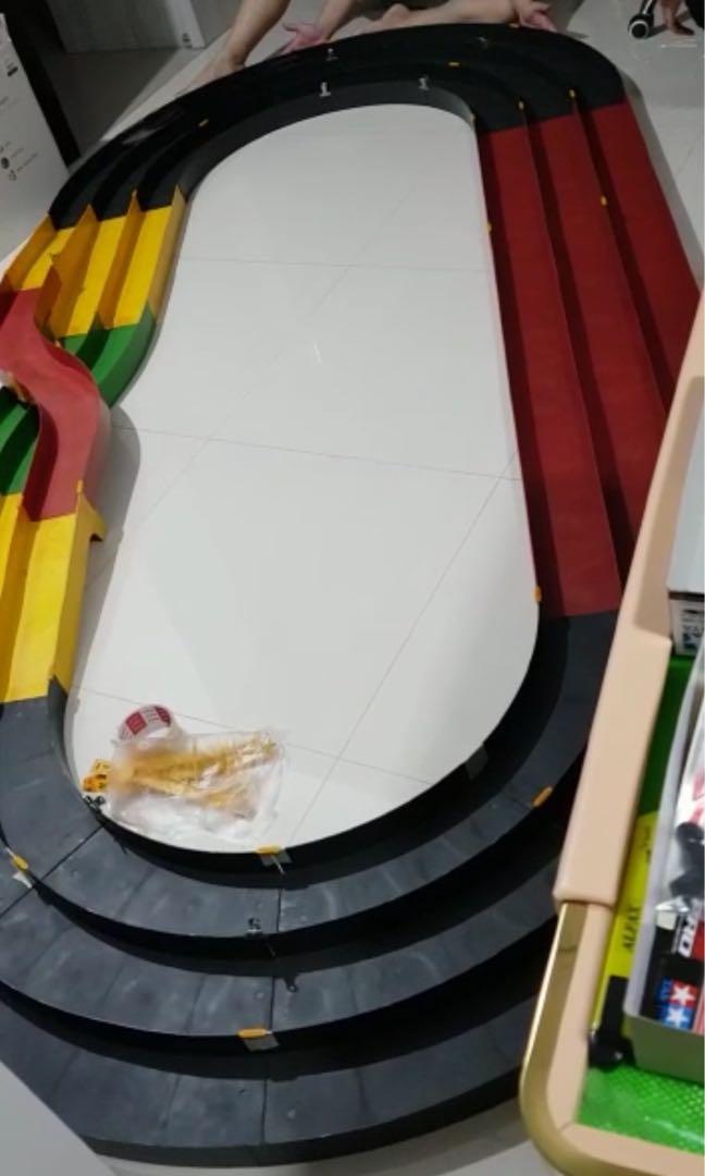 Mini 4WD Tamiya Race Track Circuit 3 metres, Hobbies & Toys, Toys ...
