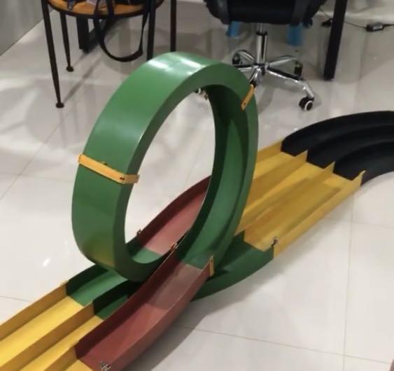 Mini 4WD Tamiya Race Track Circuit 3 metres, Hobbies & Toys, Toys ...