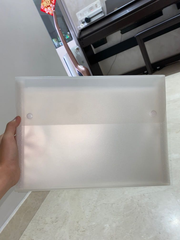 Muji file, Hobbies & Toys, Stationery & Craft, Stationery & School ...