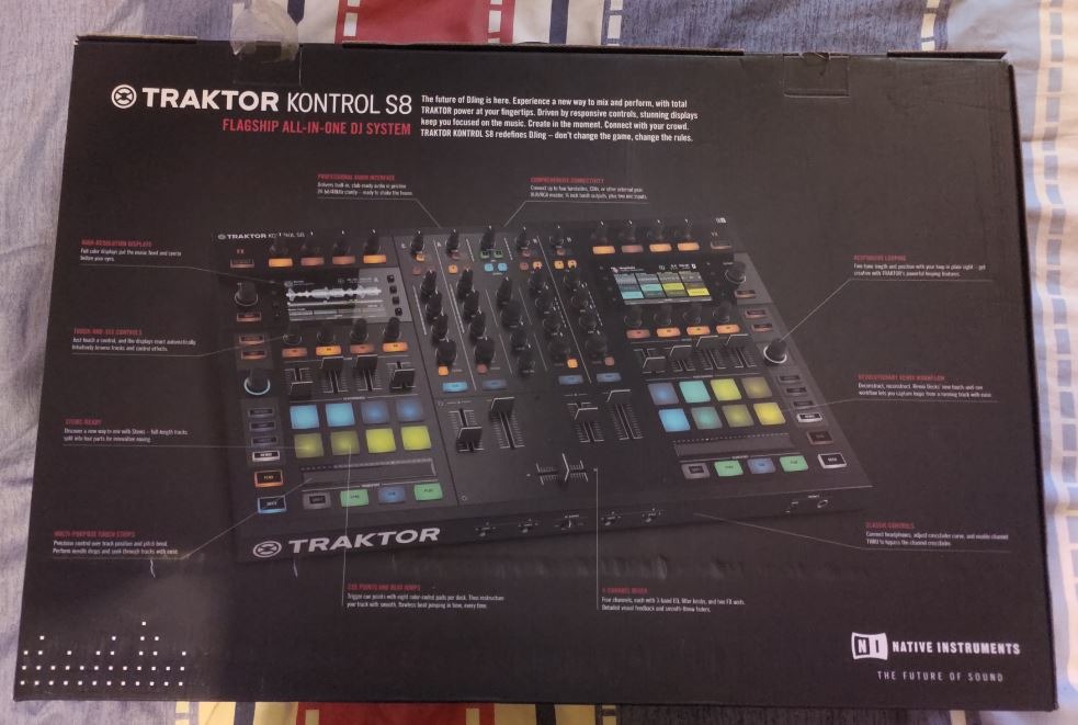 Native Instruments - Traktor Kontrol S8 Controller (Brand New) - With ...