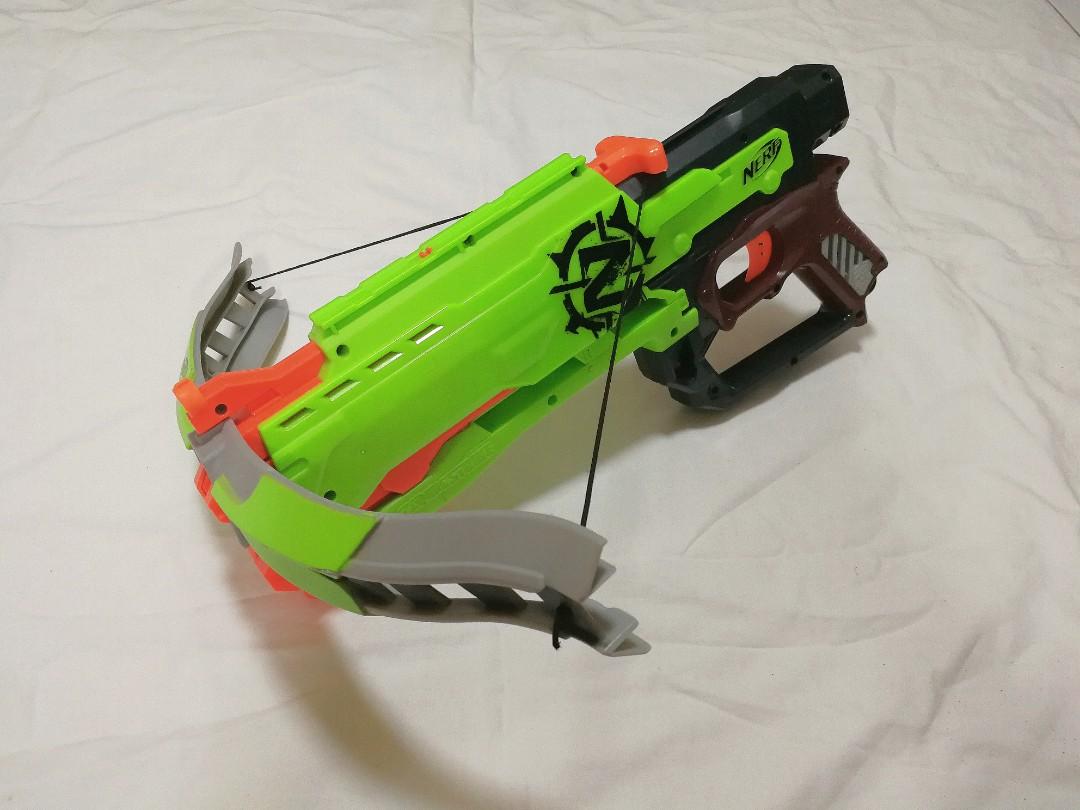 Nerf Crossfire Bow Blaster, Hobbies & Toys, Toys & Games on Carousell