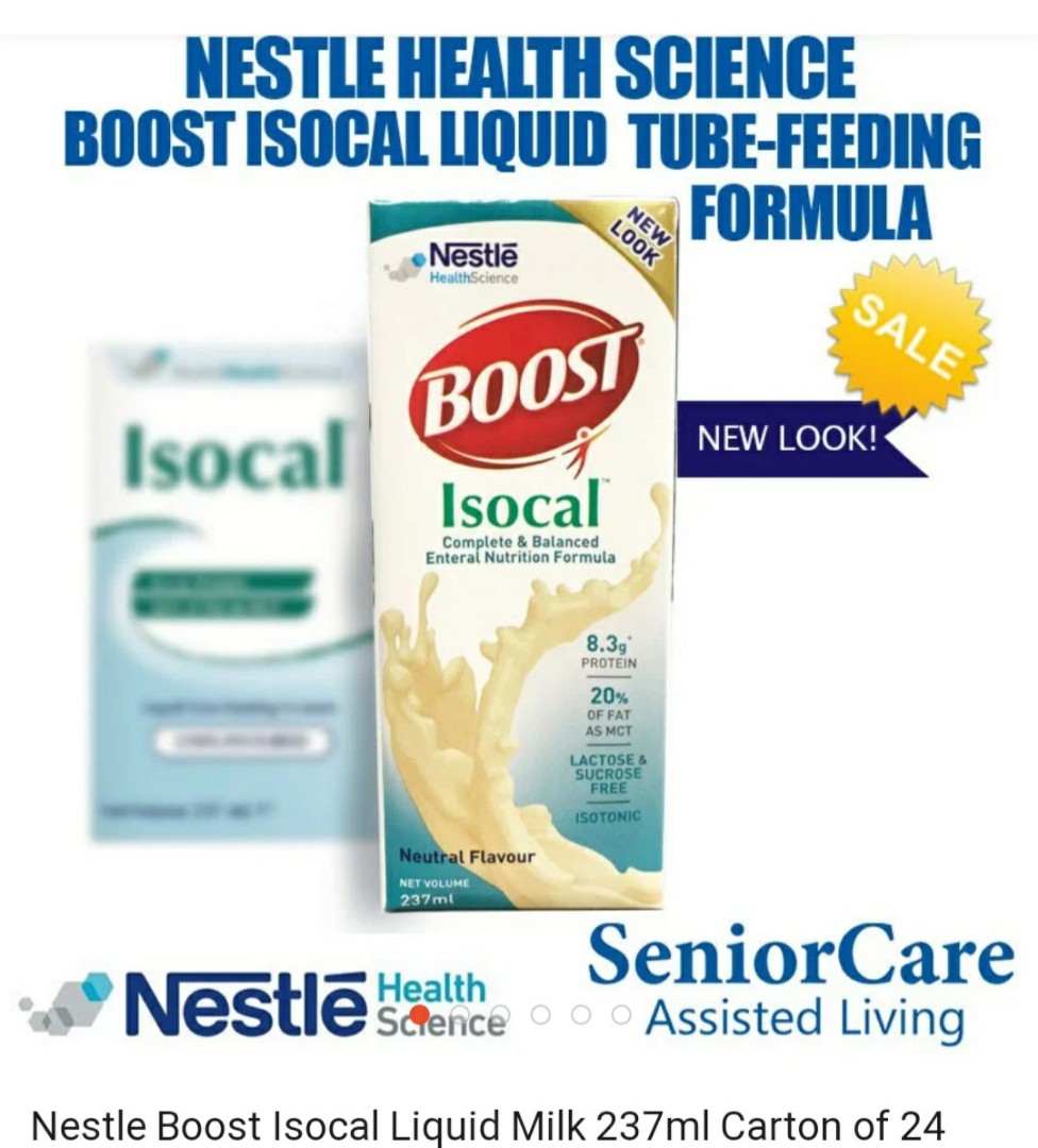 Nestle BOOST Isocal Milk, Babies & Kids, Nursing & Feeding ...