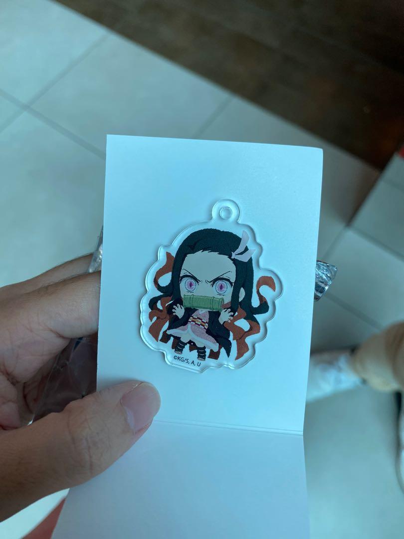 Nezuko keychain, Hobbies & Toys, Toys & Games on Carousell