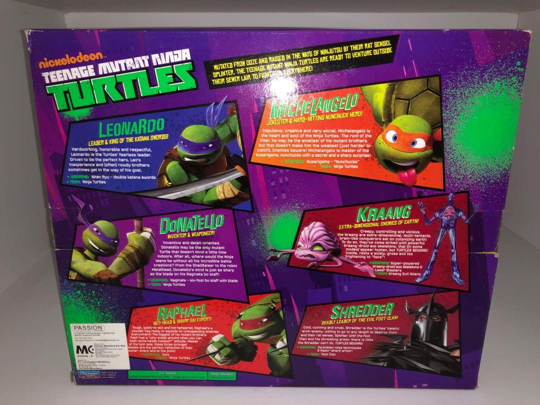 Nickelodeon TMNT - Ninja Turtle Exclusive 6 Pack, Hobbies & Toys ...