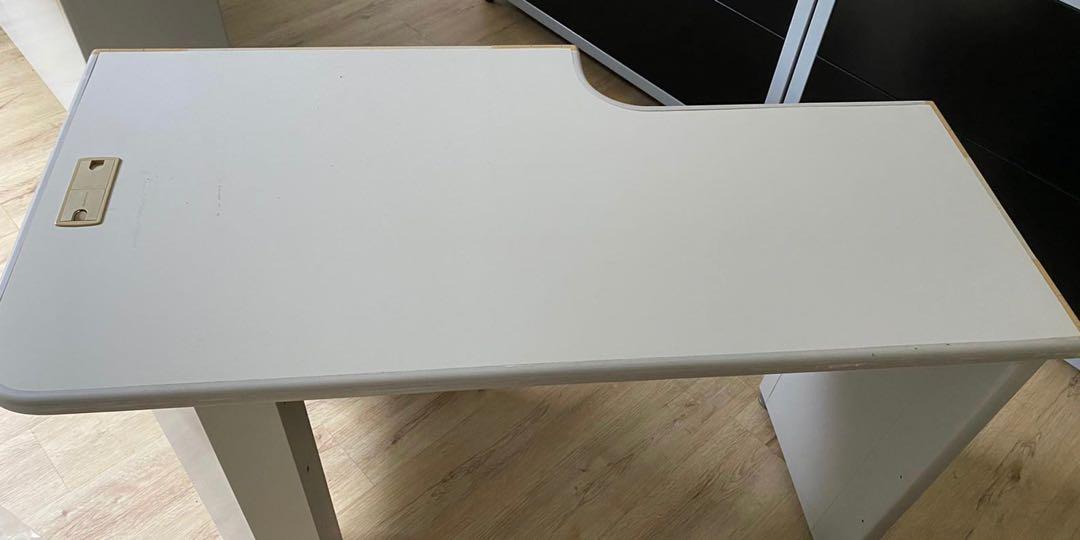 Okamura office desk table, Furniture & Home Living, Furniture, Tables ...