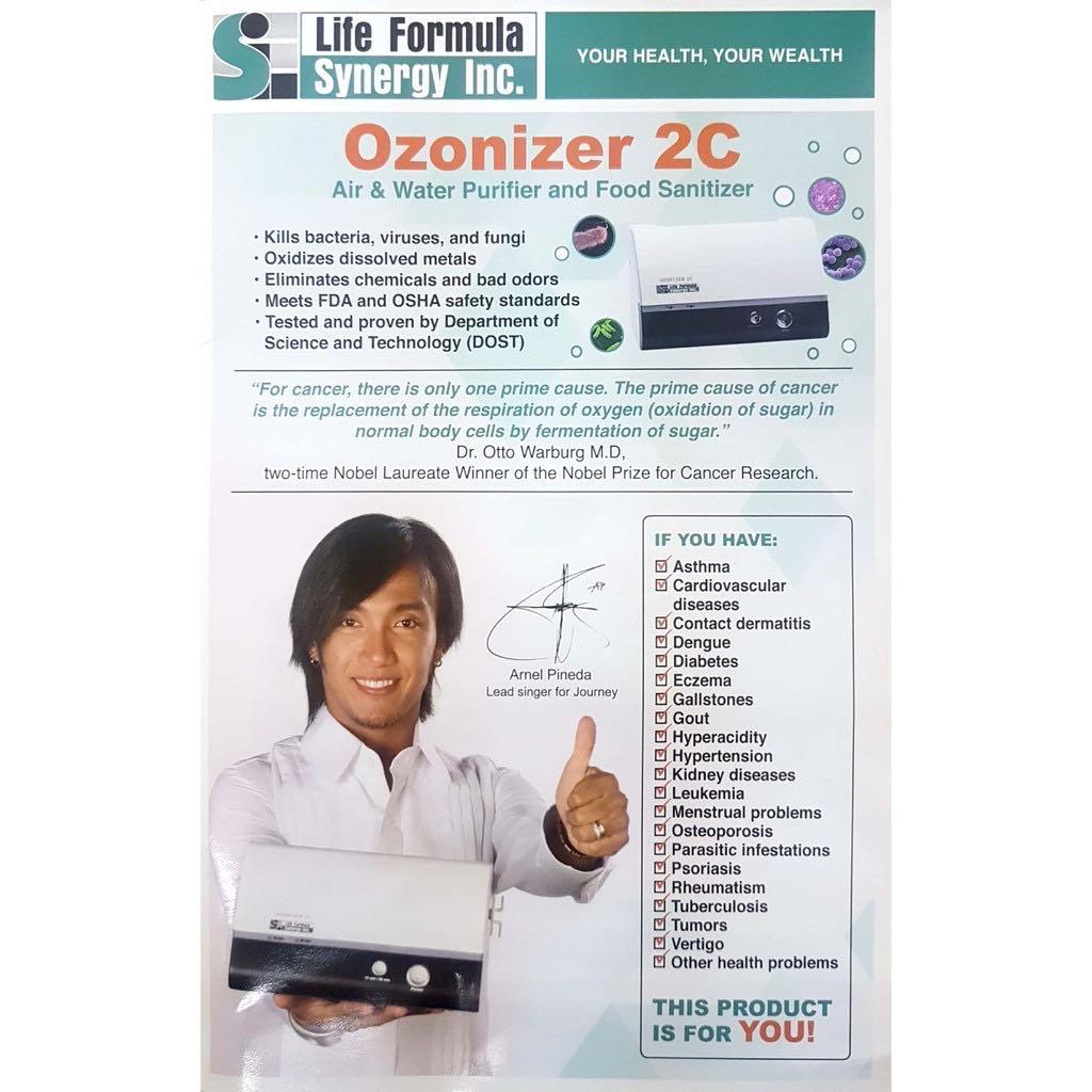 Ozonizer 2C - Alkaline/Ozonized Water Converter, Food Sanitizer, Air ...