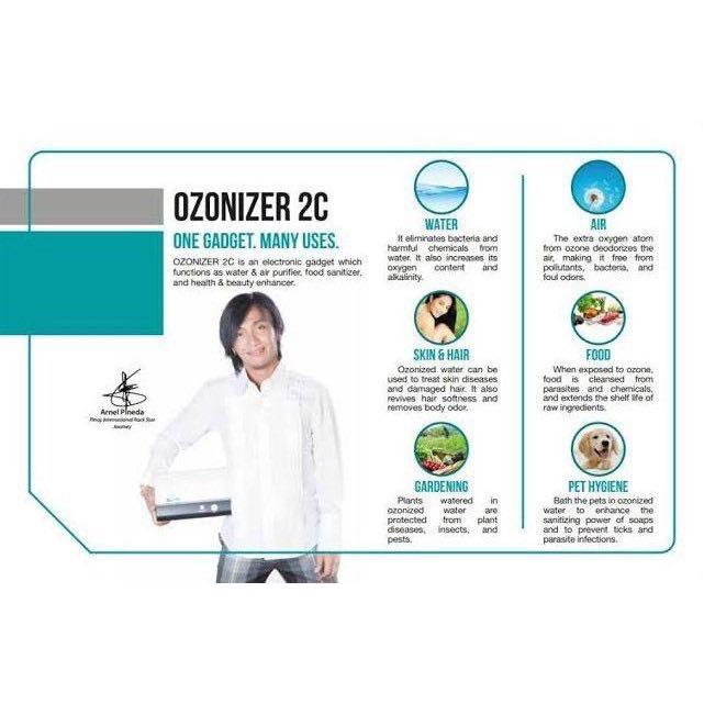 Ozonizer 2C - Alkaline/Ozonized Water Converter, Food Sanitizer, Air ...