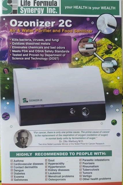 Ozonizer 2C - Alkaline/Ozonized Water Converter, Food Sanitizer, Air ...