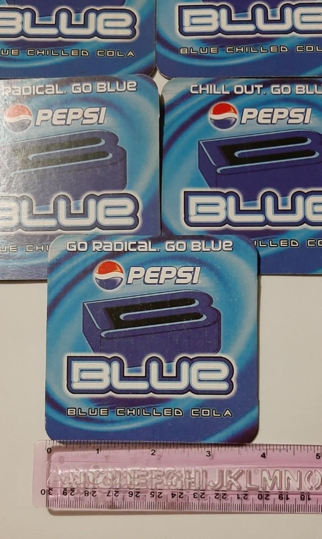 Pepsi Blue Collectible Cardboard Coasters Pepsi Cola Collection ...