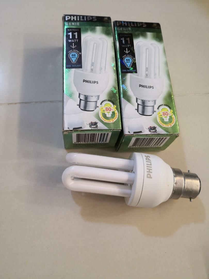 Philips light bulb pins type 11W., Furniture & Home Living, Lighting ...