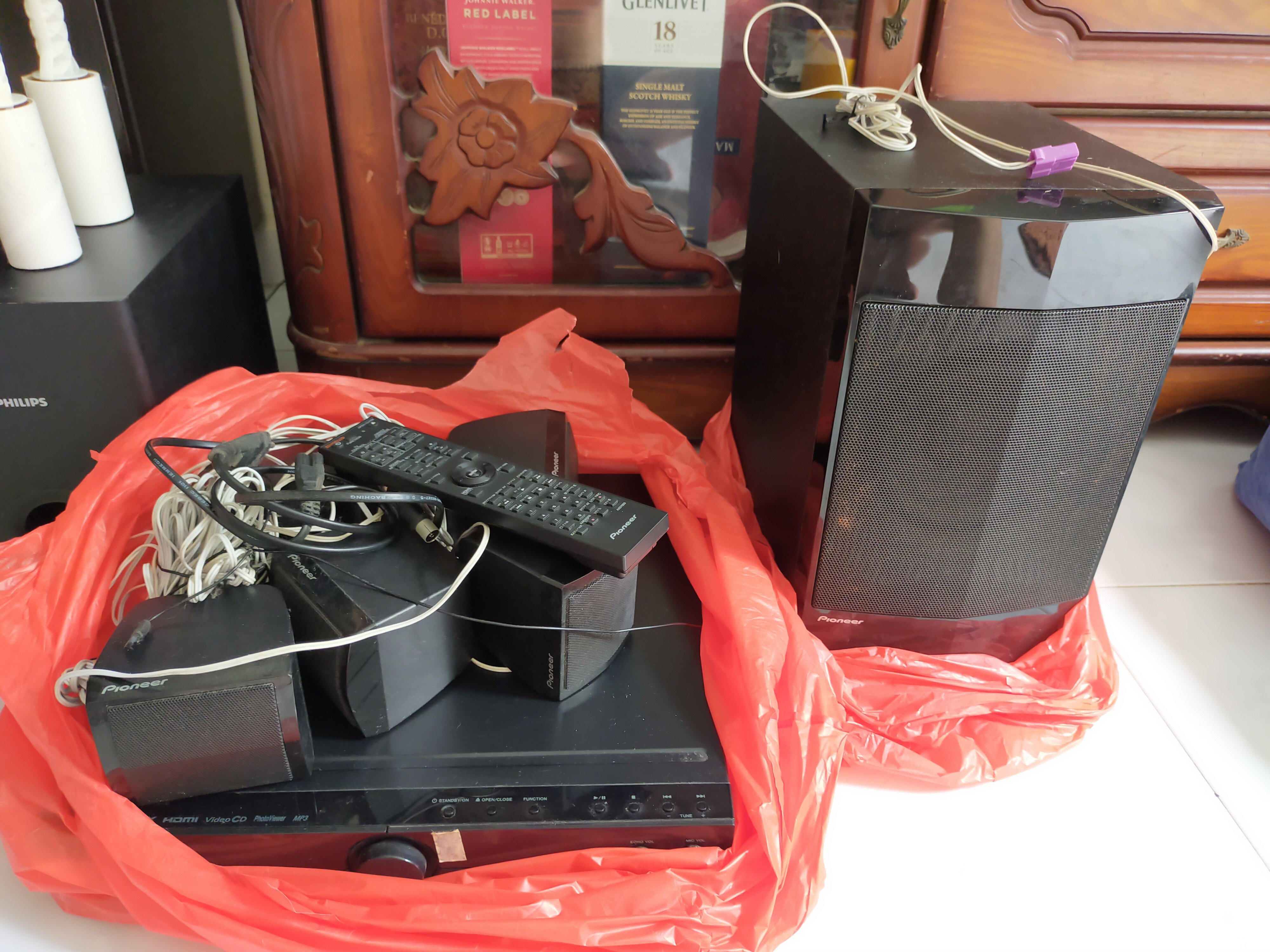 Pioneer home theatre set, TV & Home Appliances, TV & Entertainment ...