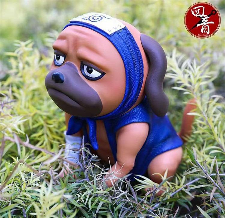 [PO] ECHO STUDIO - NARUTO PAKKUN KAKASHI'S NINKEN FIGURE STATUE, Toys ...