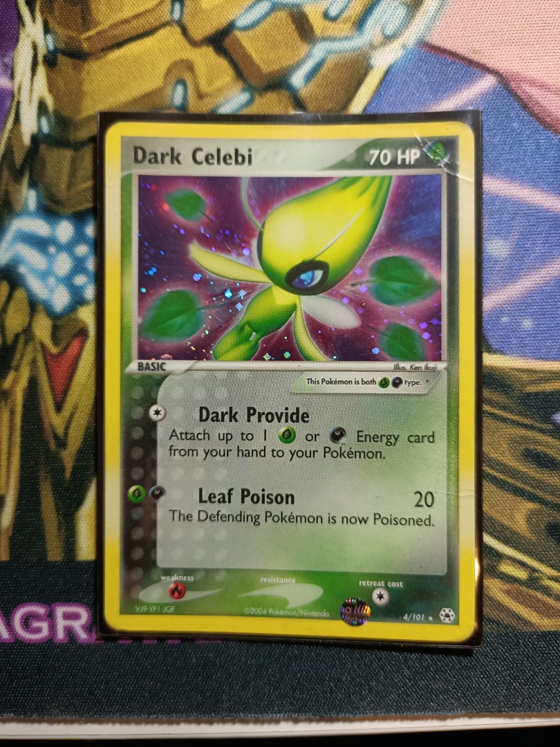 POKEMON DARK CELEBI, Toys & Games, Board Games & Cards on Carousell