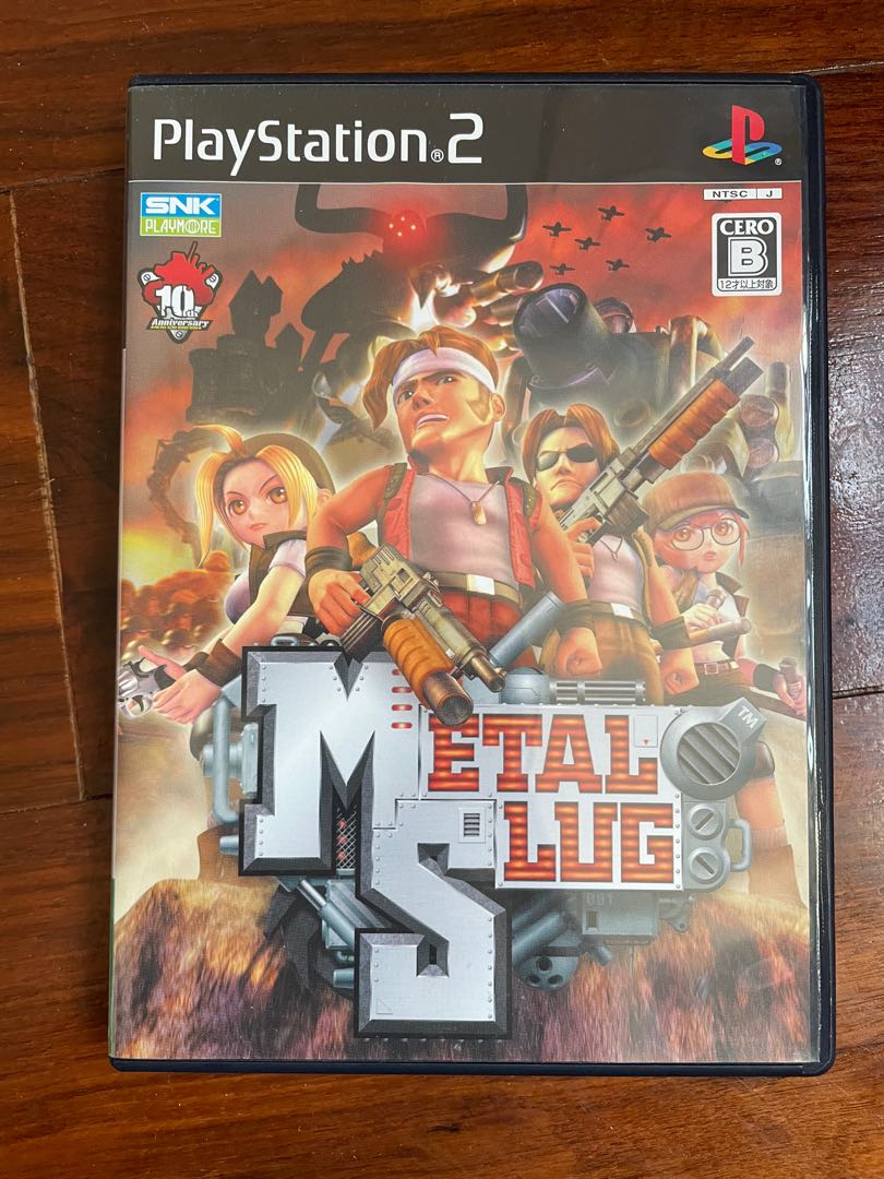 PS2 Metal Slug PlayStation, 電子遊戲, 電子遊戲, PlayStation - Carousell