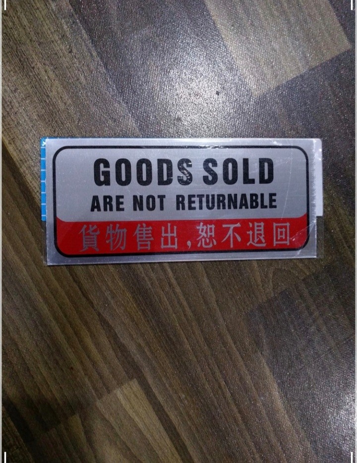 No Entry Signs Plate, Everything Else on Carousell