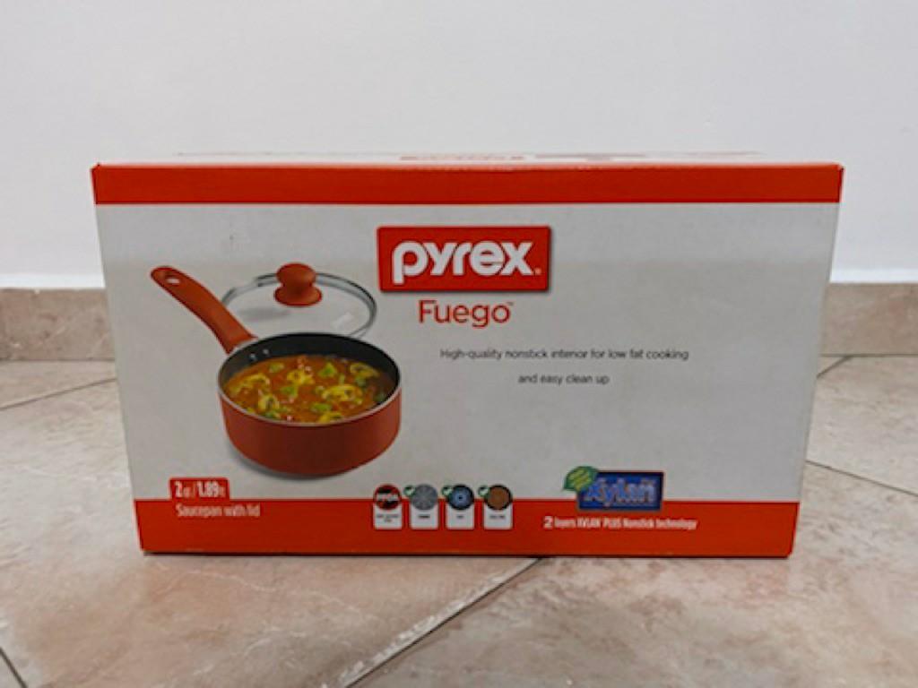 PYREX Fuego Saucepan, Furniture & Home Living, Kitchenware & Tableware ...