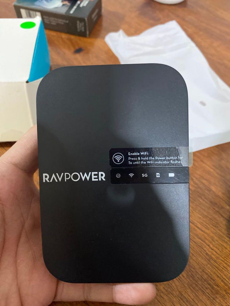 RAVpower filehub travel router, Mobile Phones & Gadgets, Mobile ...