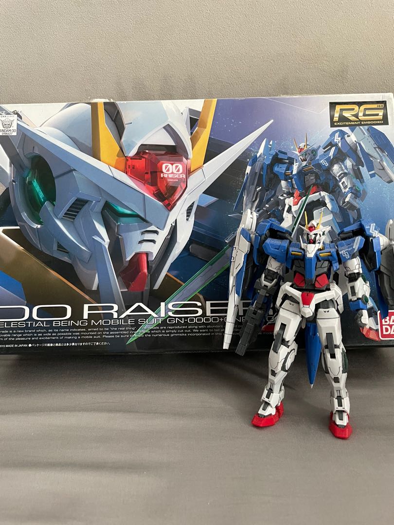 RG 00 Raiser Gundam, Hobbies & Toys, Toys & Games on Carousell