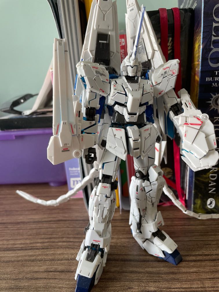 RG Unicorn Gundam Perfectibility, Hobbies & Toys, Toys & Games on Carousell