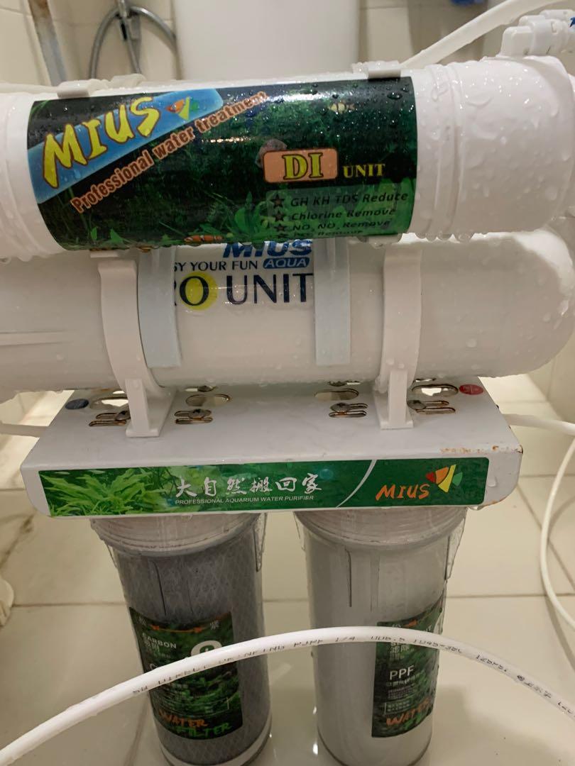 5 stage RODI system for marine fish or shrimp tanks, Pet Supplies, For ...