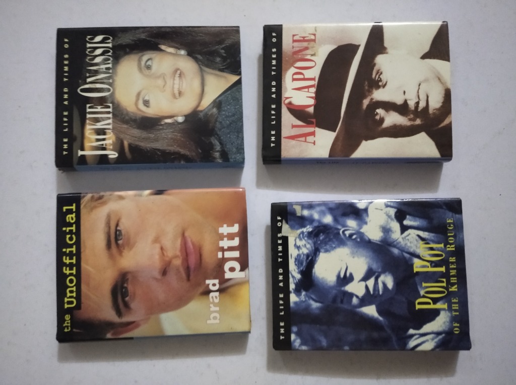 set of 4 mini book bios, Hobbies & Toys, Books & Magazines, Children's ...