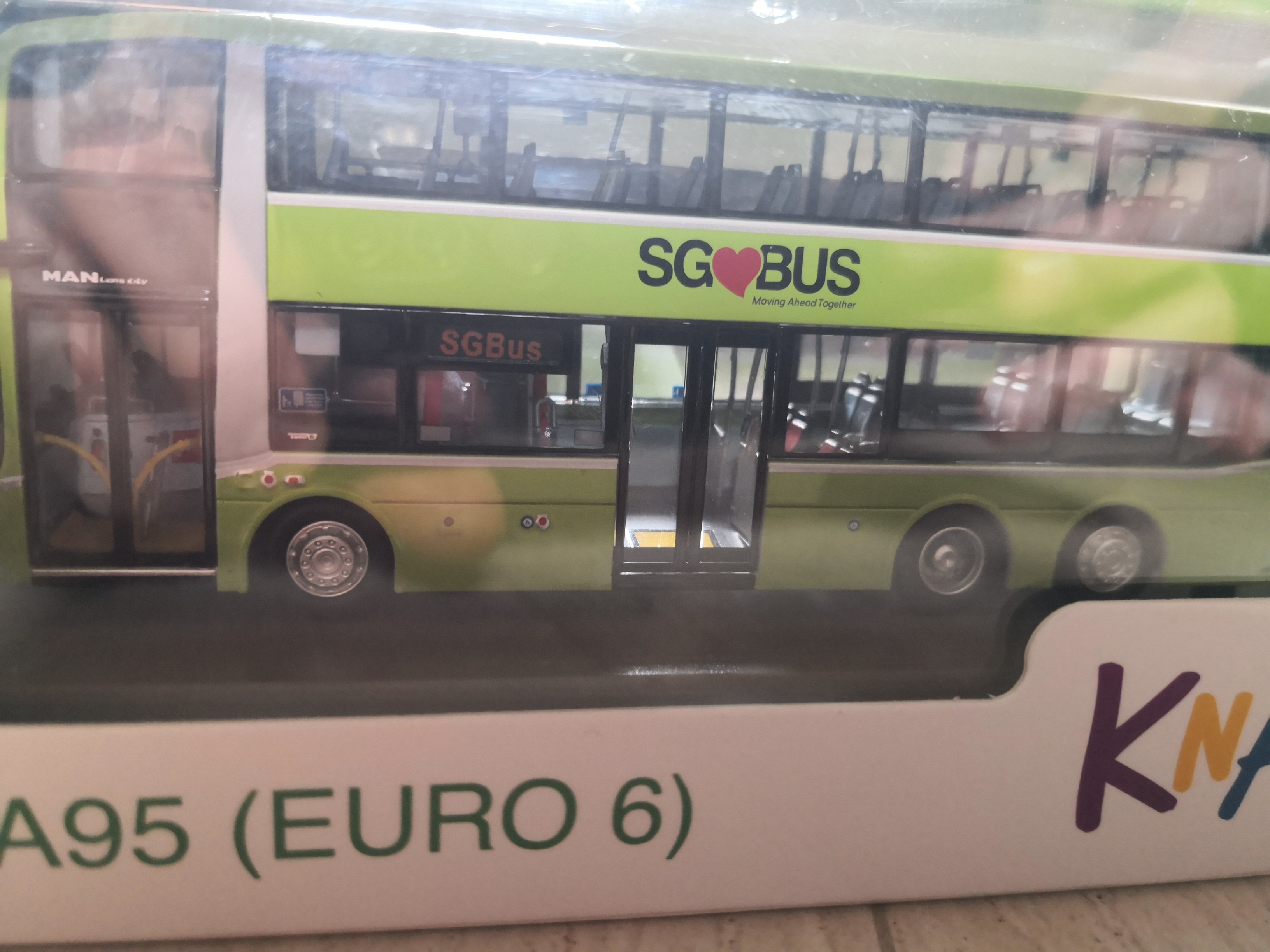 Singapore Man A95 Double Decker Bus SG Bus smrt sbs transit, Hobbies ...