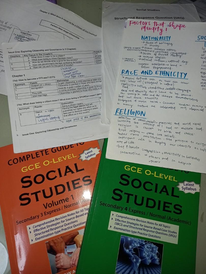 social studies notes and guide, Hobbies & Toys, Books & Magazines ...