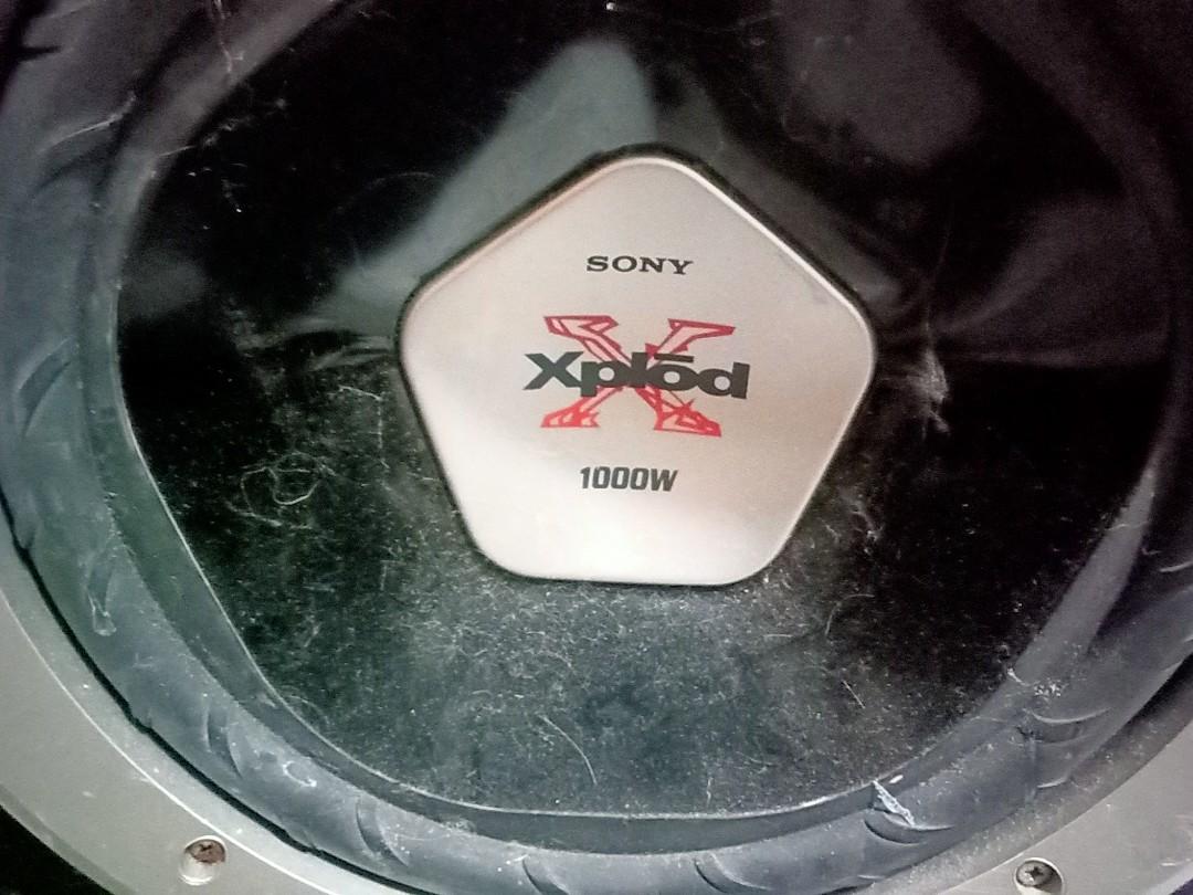 Sony Xplod 1000W speaker, Car Accessories, Accessories on Carousell