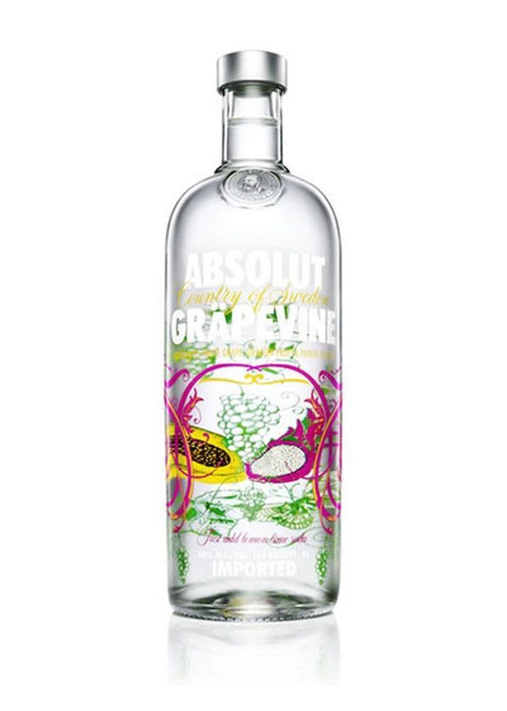 Super rare absolut grapevine vodka, Food & Drinks, Alcoholic Beverages ...